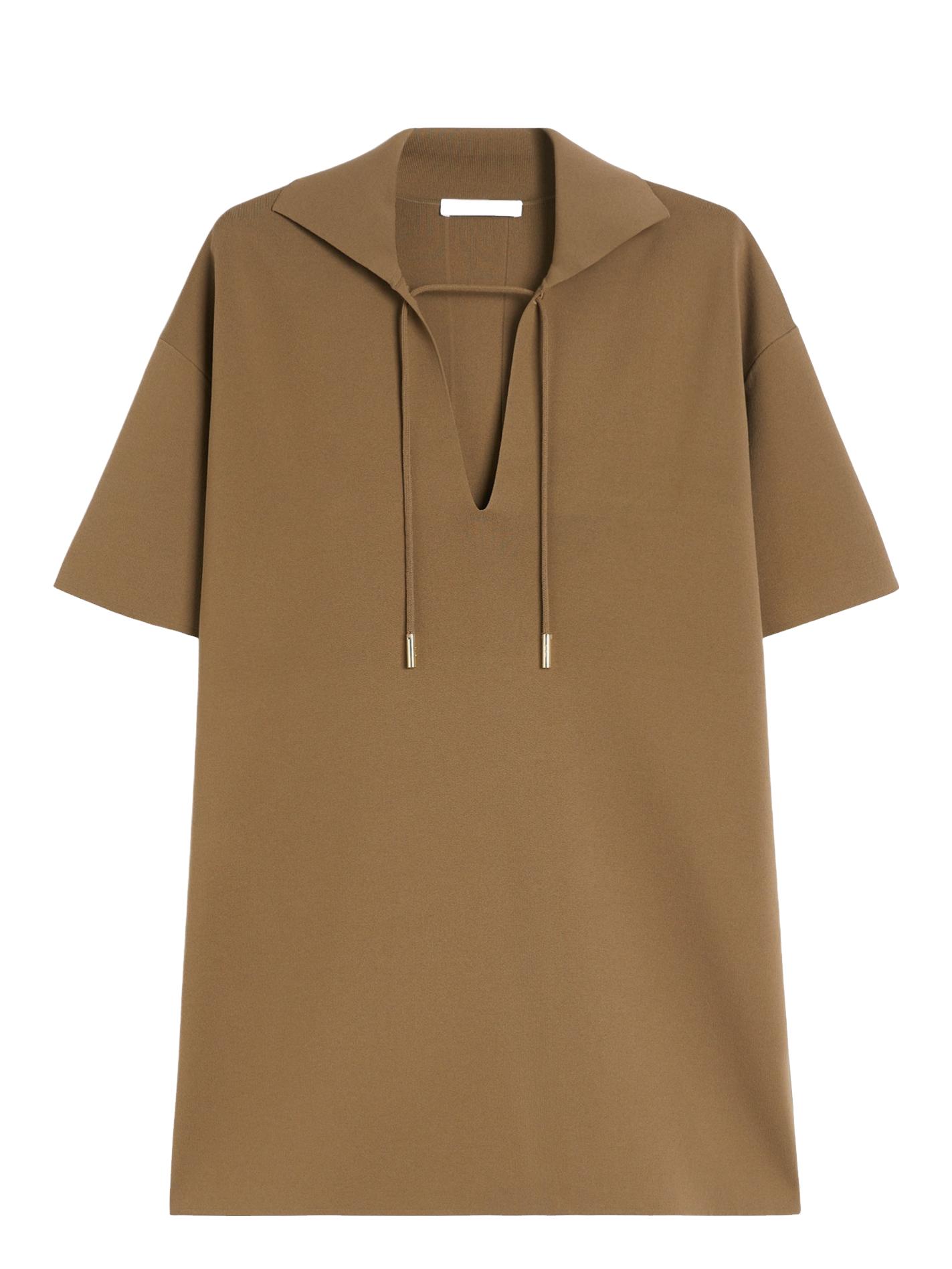 MAX MARA Max Mara Poltava Short-Sleeved Drawstring Jumper